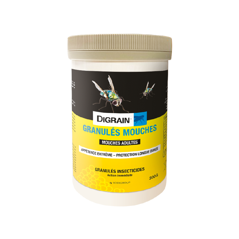 DIGRAIN® Granulés Mouches 300g - Lodi-hygiène