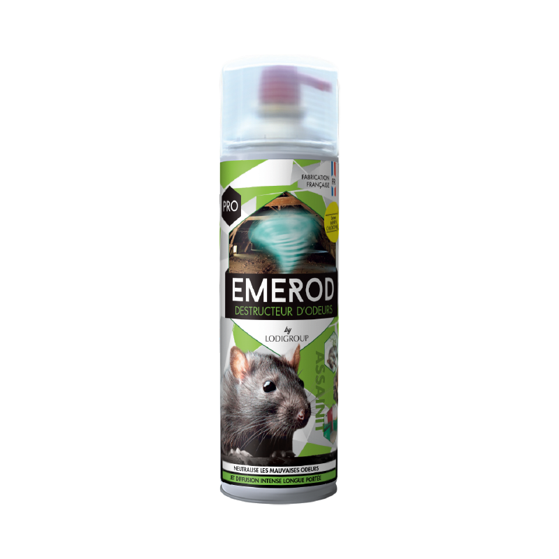 EMEROD Destructeur d'odeurs - Lodi-hygiène