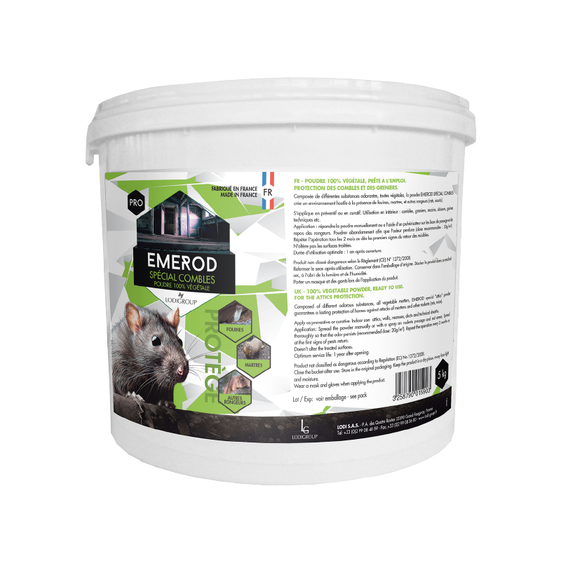 EMEROD Spécial combles 5kg - Lodi-hygiène